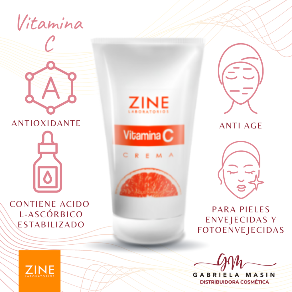 Vitamina C Crema 70 gr – ZINE – Gaby Masin